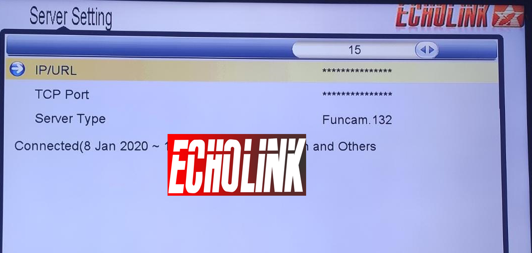 تحديثات بالجملة لأجهزة أيكولينك ECHOLINK FUNCAM ترقية YOUTUBE + FUNCAM 132