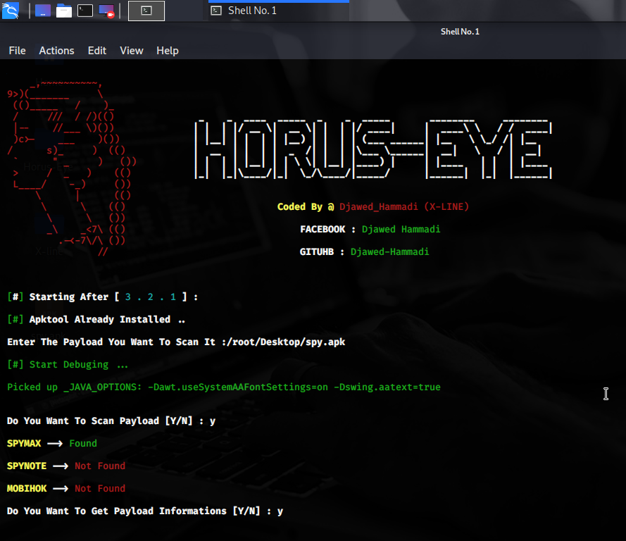 GitHub - Max-IQ/Horus-Eye: Reverse Engineering Script For Android Rat Payloads