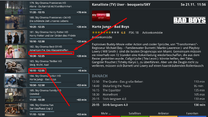 Event time Start and End for Listboxservice And Position Event_progress ...